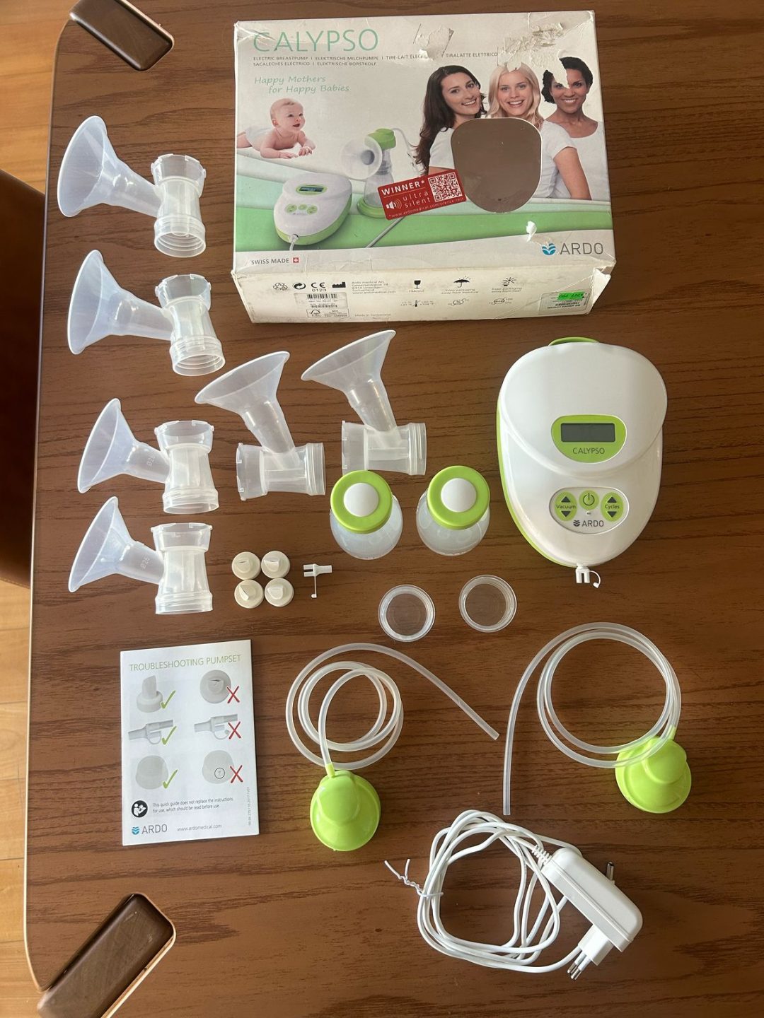 (COD:BB15921)EXTRACTOR DOBLE ARDO CALYPSO DOUBLE PLUS - BABYLINK SPA